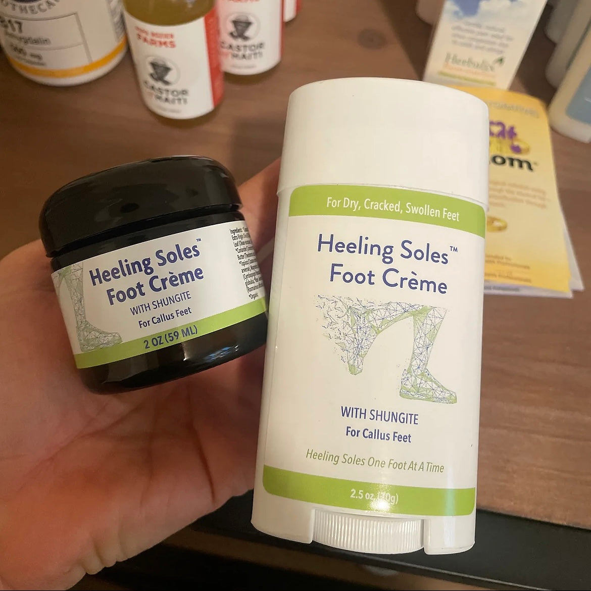 Heeling soles detoxification foot cream with shungite – www ...
